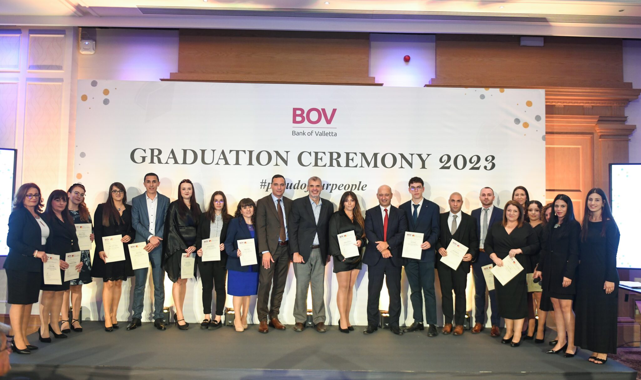 2023 sees 151 BOV employees graduate - The Malta Chamber