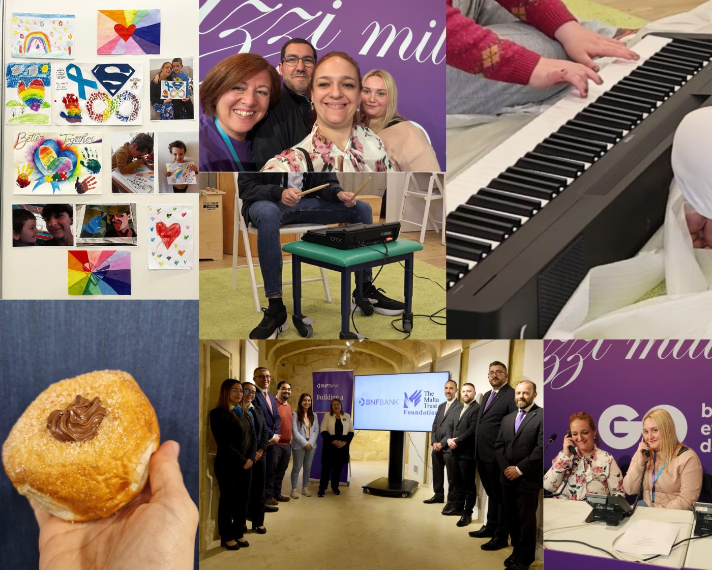 BNF Bank employees come together to raise awareness for autism - The ...