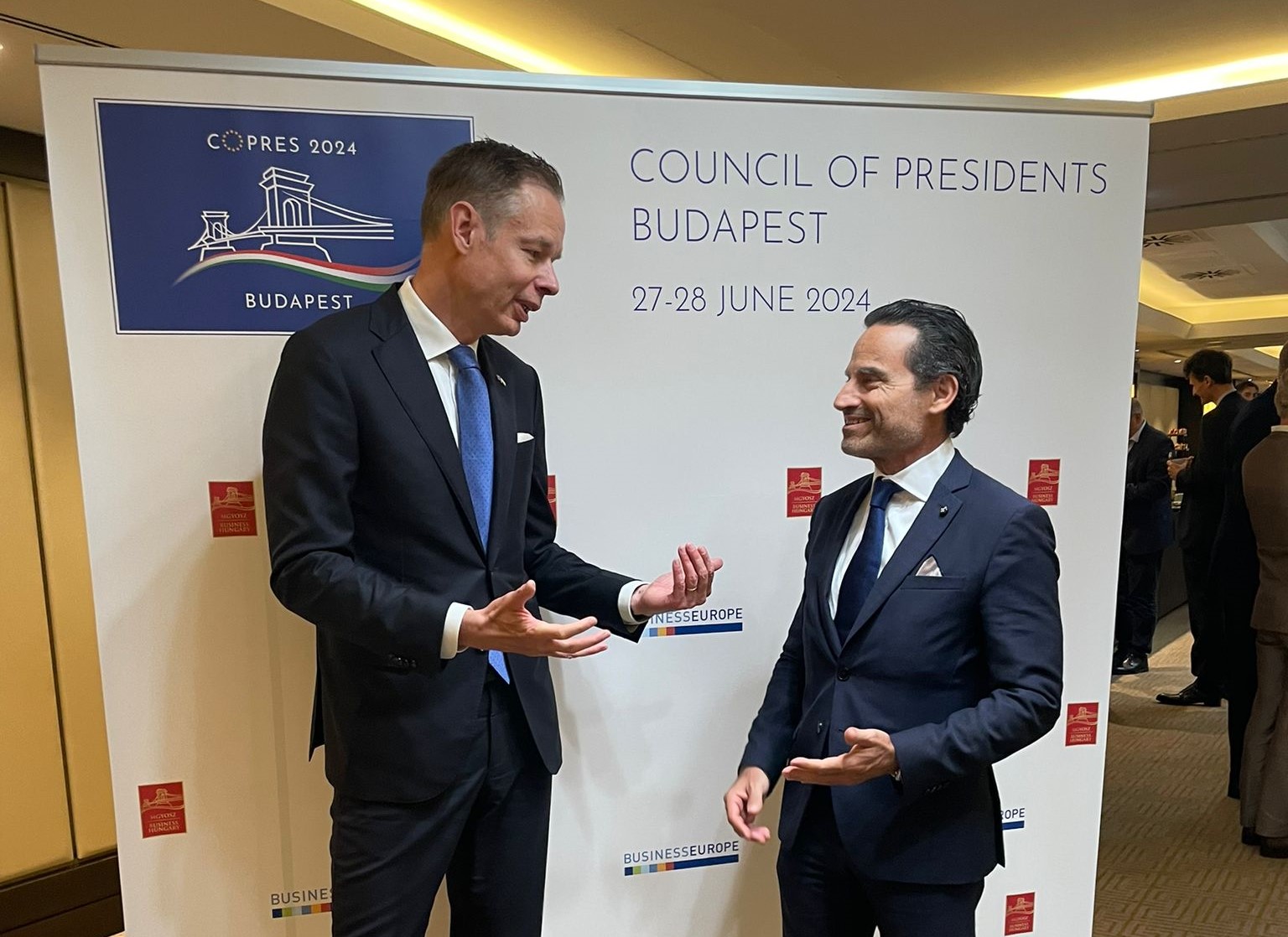 The Malta Chamber at the BusinessEurope Council of Presidents Meeting ...